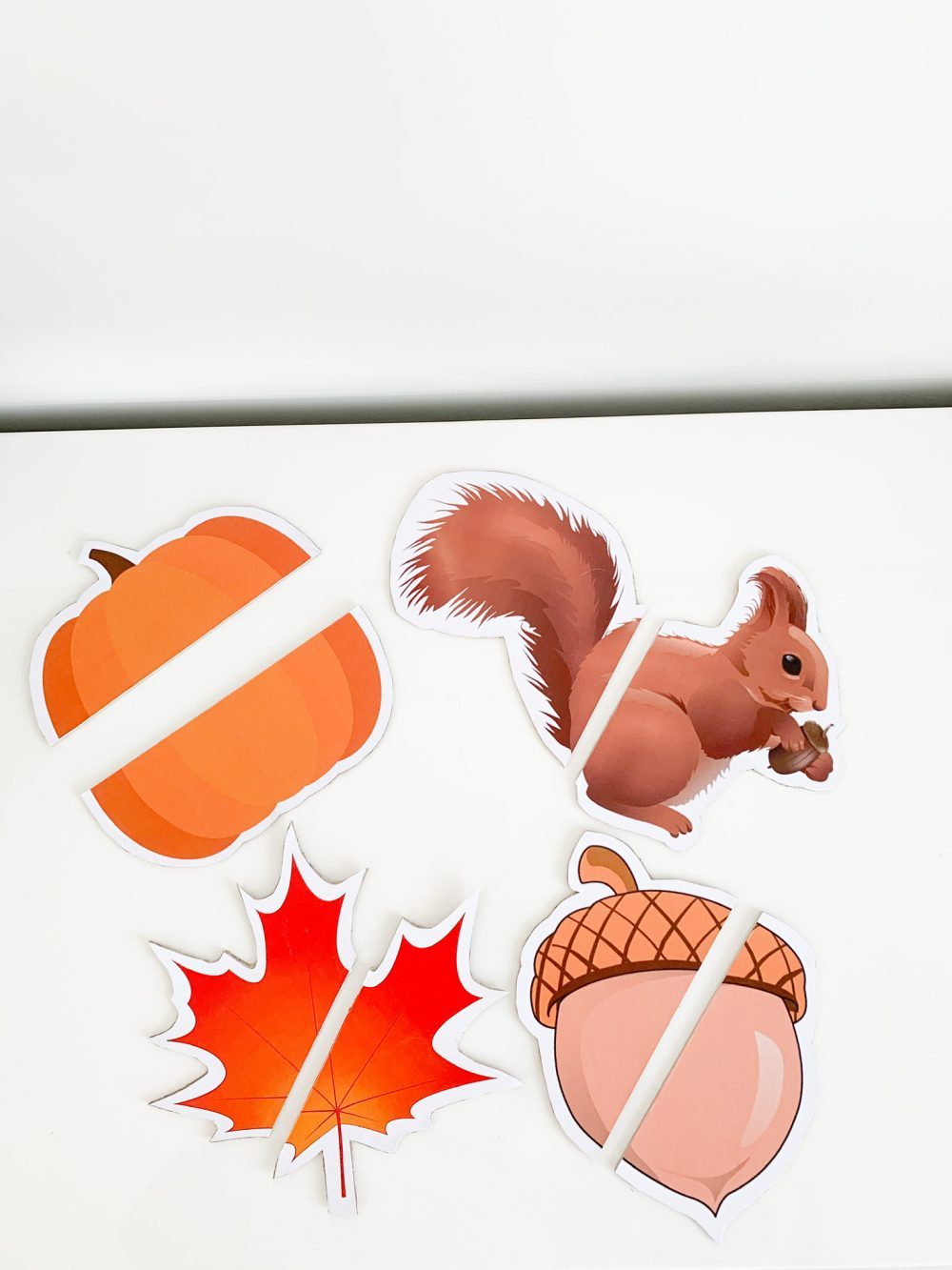 DIY Fall-Themed Puzzles - WonderHouse of Littles