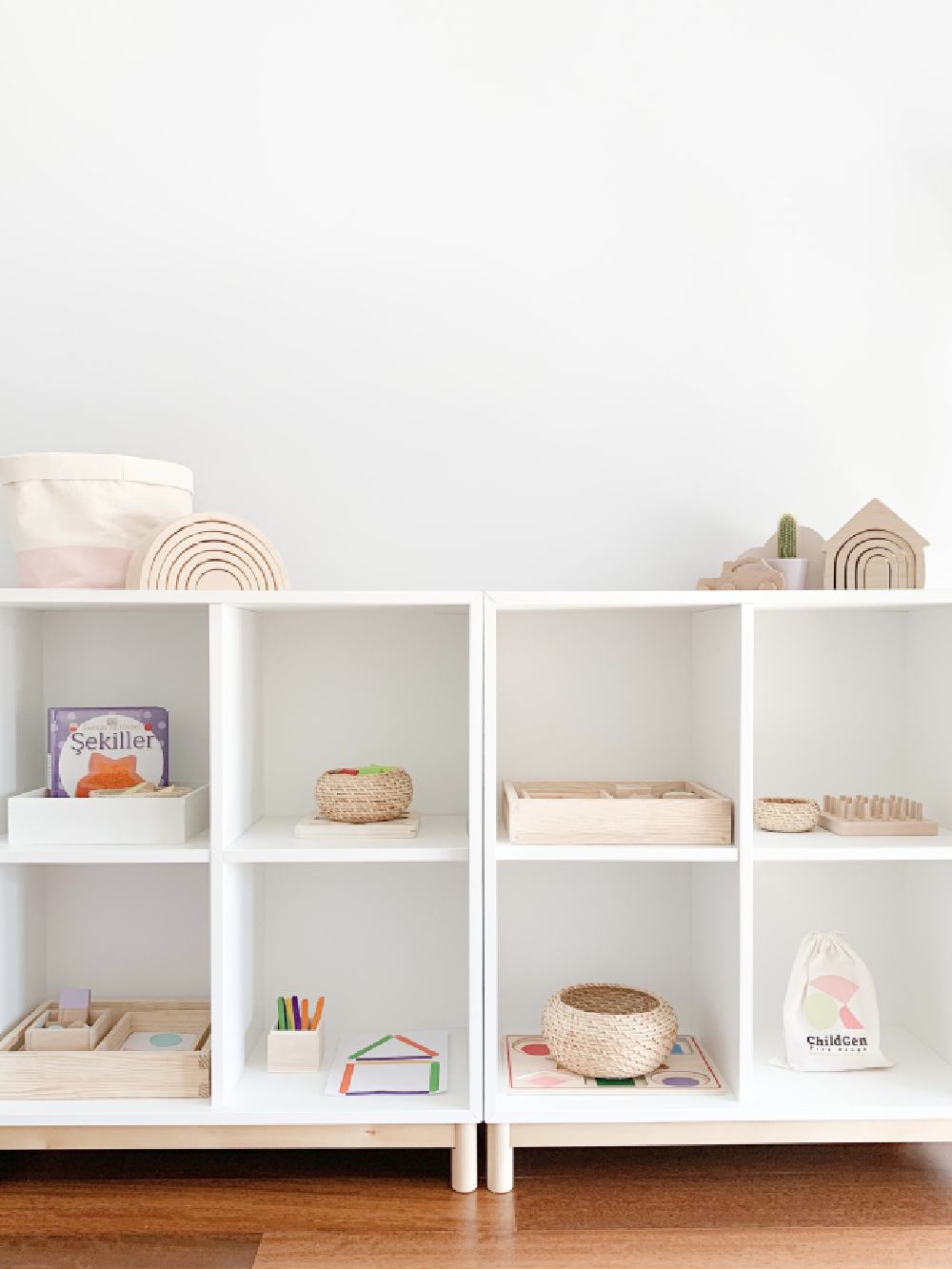 Shapes-themed Shelf Activities - 18 months - WonderHouse of Littles