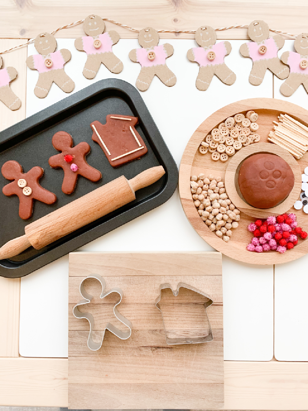 Playdough Gingerbread Man - WonderHouse of Littles