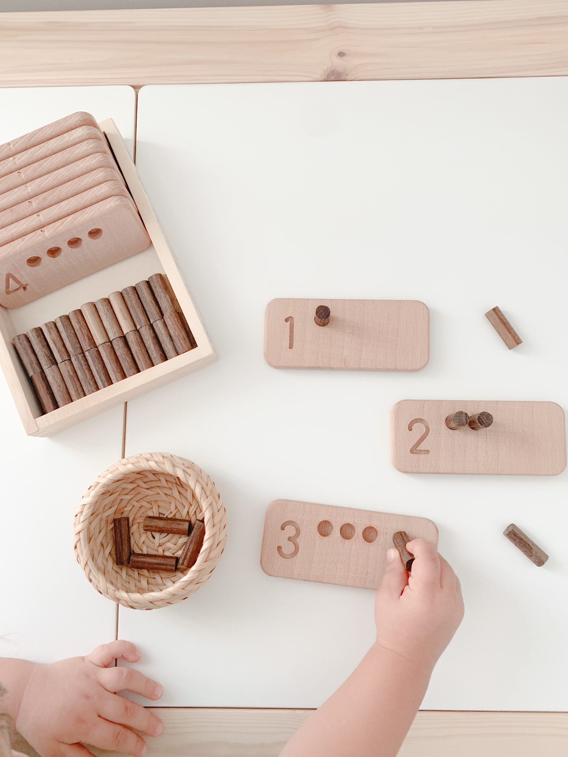 Counting Peg Boards - WonderHouse of Littles