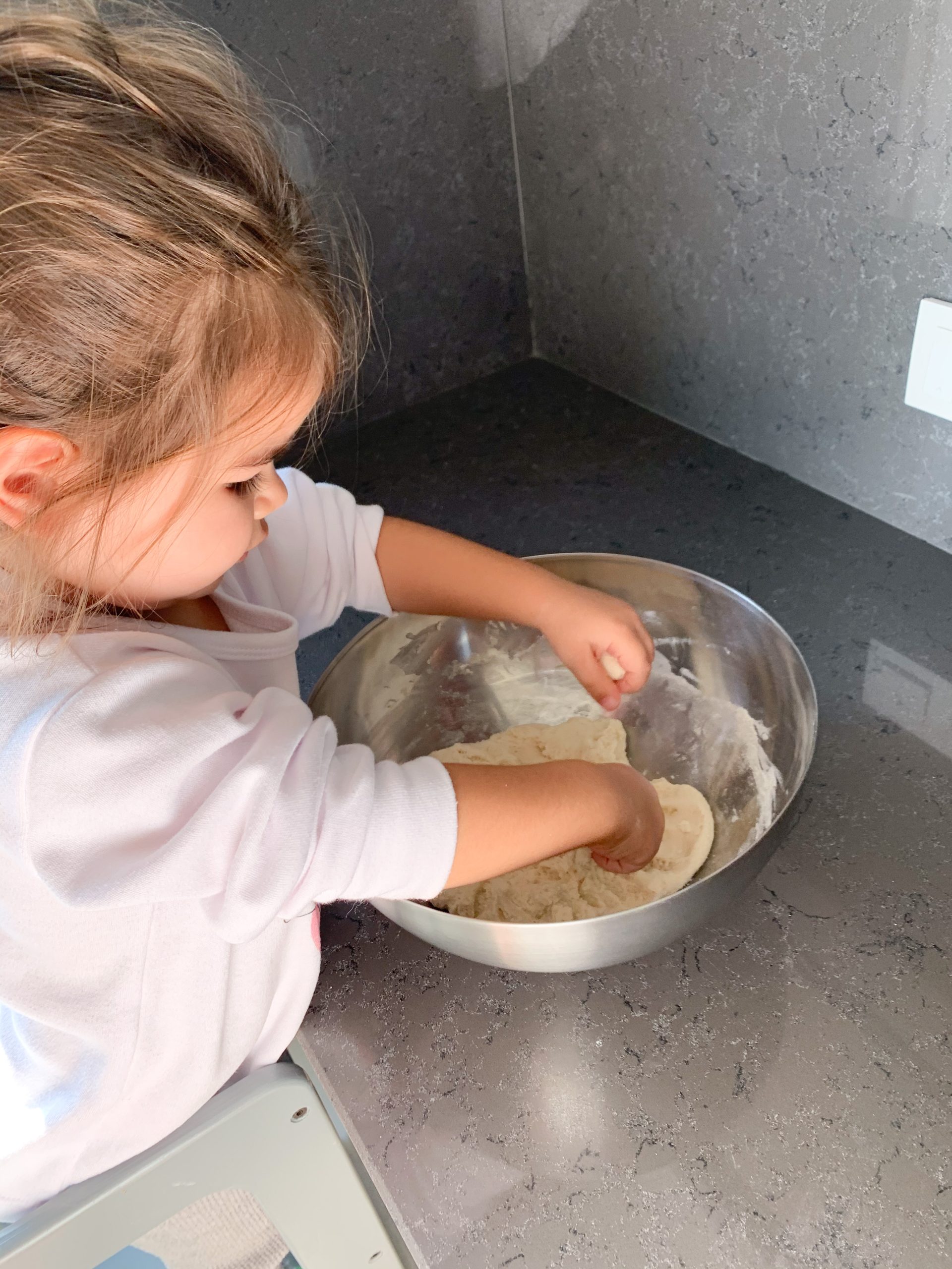 Winter-themed Playdough Tray - WonderHouse of Littles